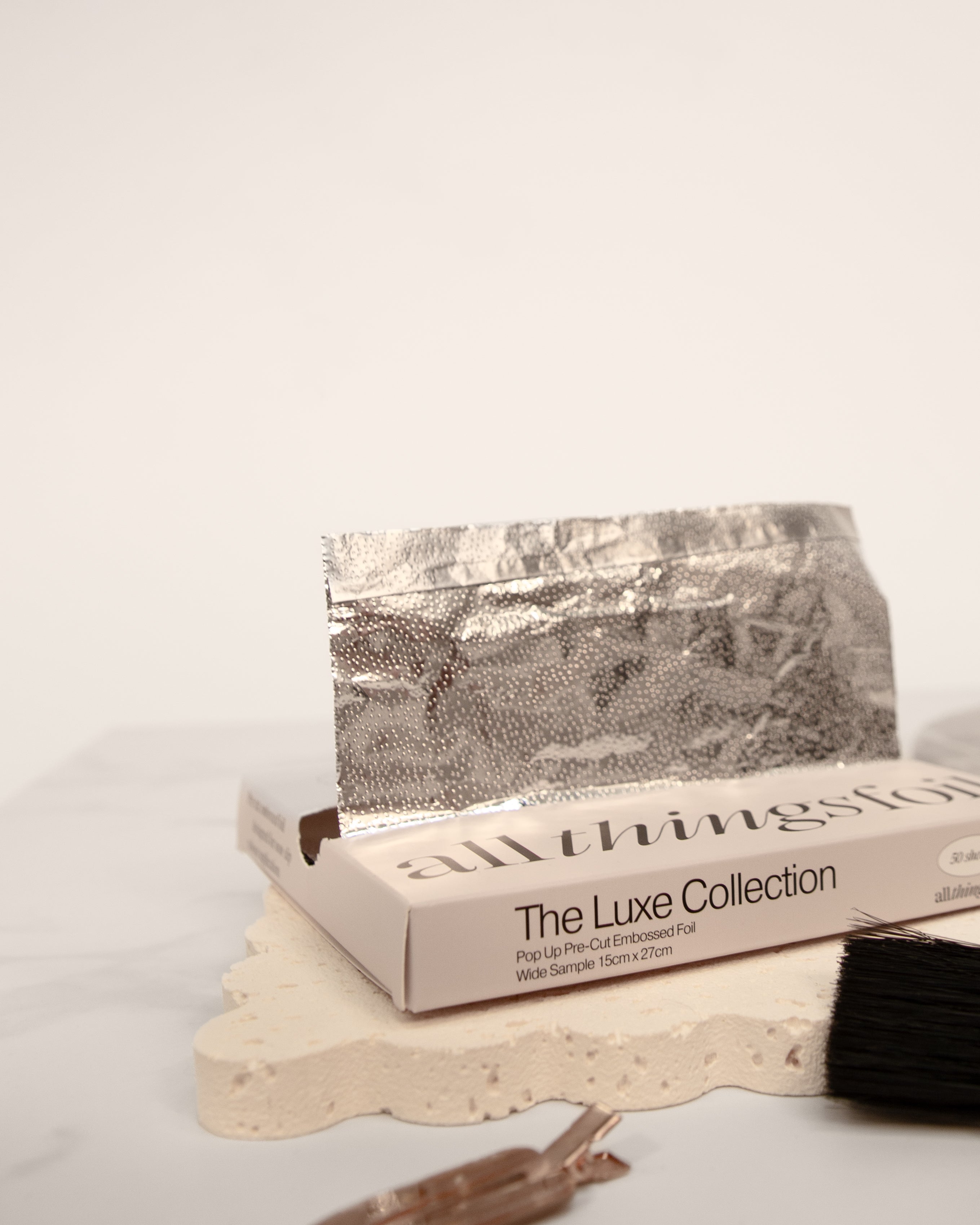 Pop Up Pre Cut Hairdressing Foil Luxe Sample Pack Wide (50 sheets ...